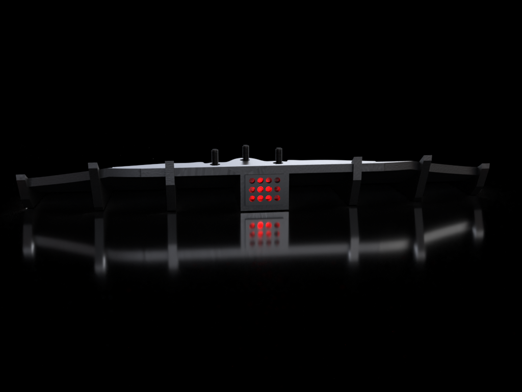 Rear Diffuser Fully Functional With F1 Style Tail Lights for Traxxas F ...