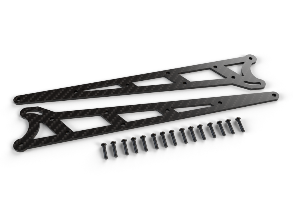 Carbon Fiber Wheelie Bar Upgrade for Traxxas Drag Slash all Revisions ...