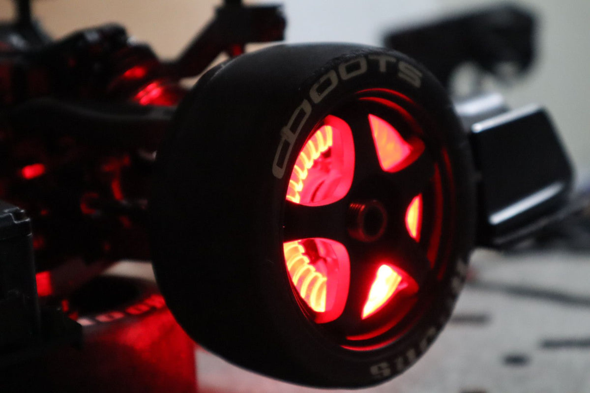 Brake Disks Red Hot Effect Underglow for Arrma Infraction Limitless an ...