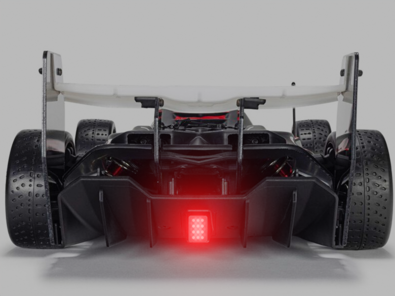 Tail lights F1 Style for Arrma Limitless Center Lights + Diffuser ligh ...