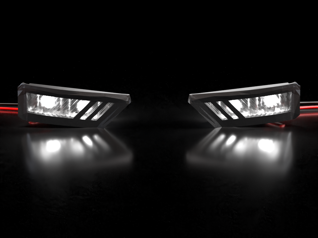 Arrma Mojave 4S Headlights White LEDs High Intensity Bash Proof Scale ...