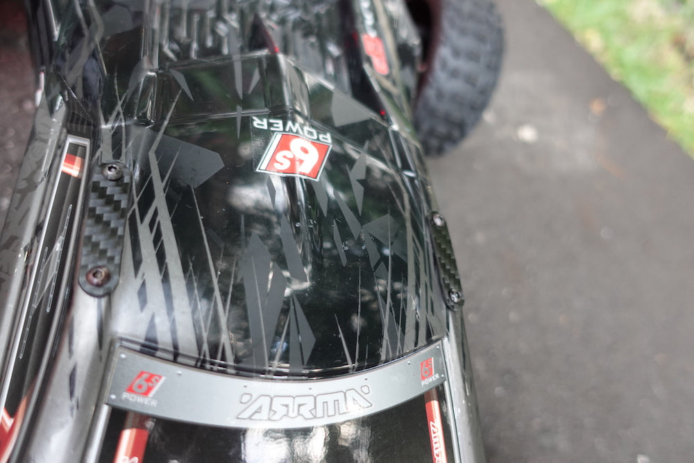 Talion EXB Carbon Fiber Roof Protector Skid Plate Body Potector Anti S ...