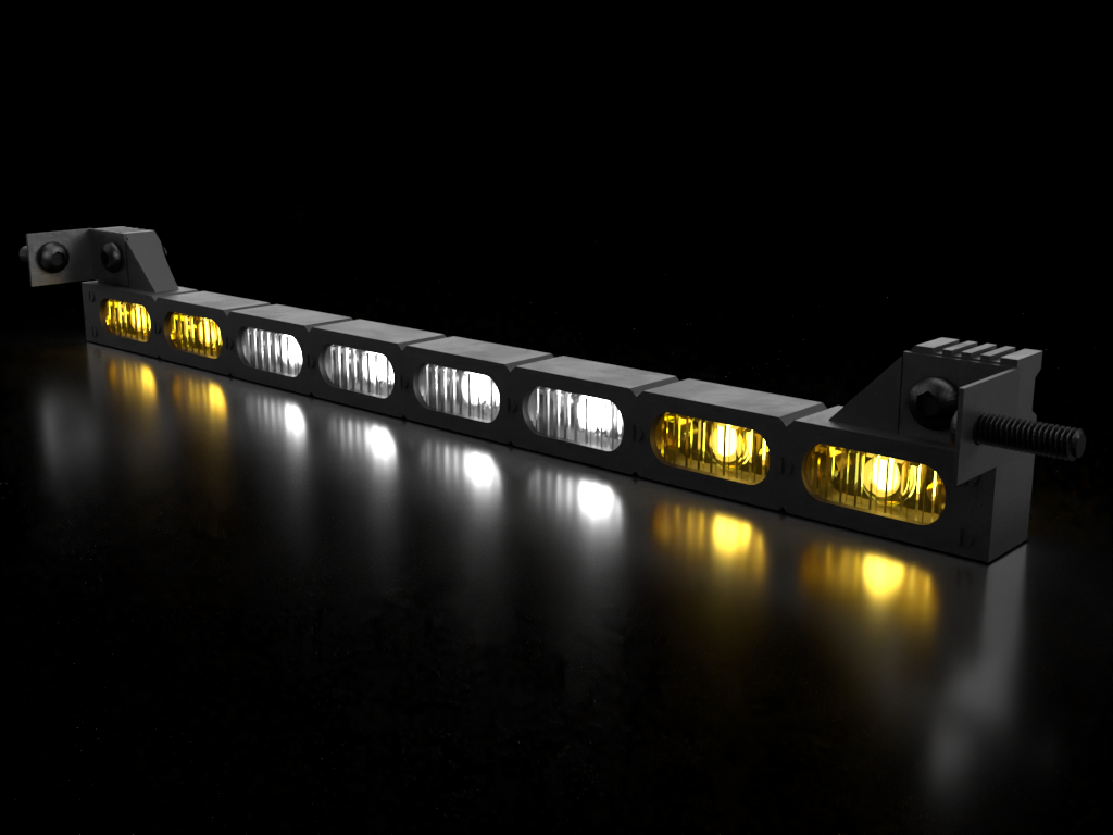 Light Bar Fog Lights High Intensity Wide Beam White Lights for Arrma F ...