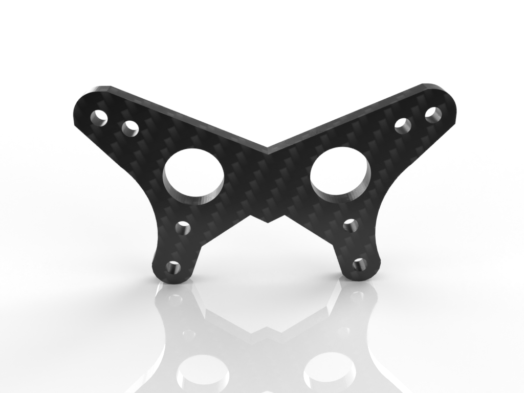 Losi Mini B Carbon Upgraded Fiber Shock Tower Light Kit Ready – Polo ...