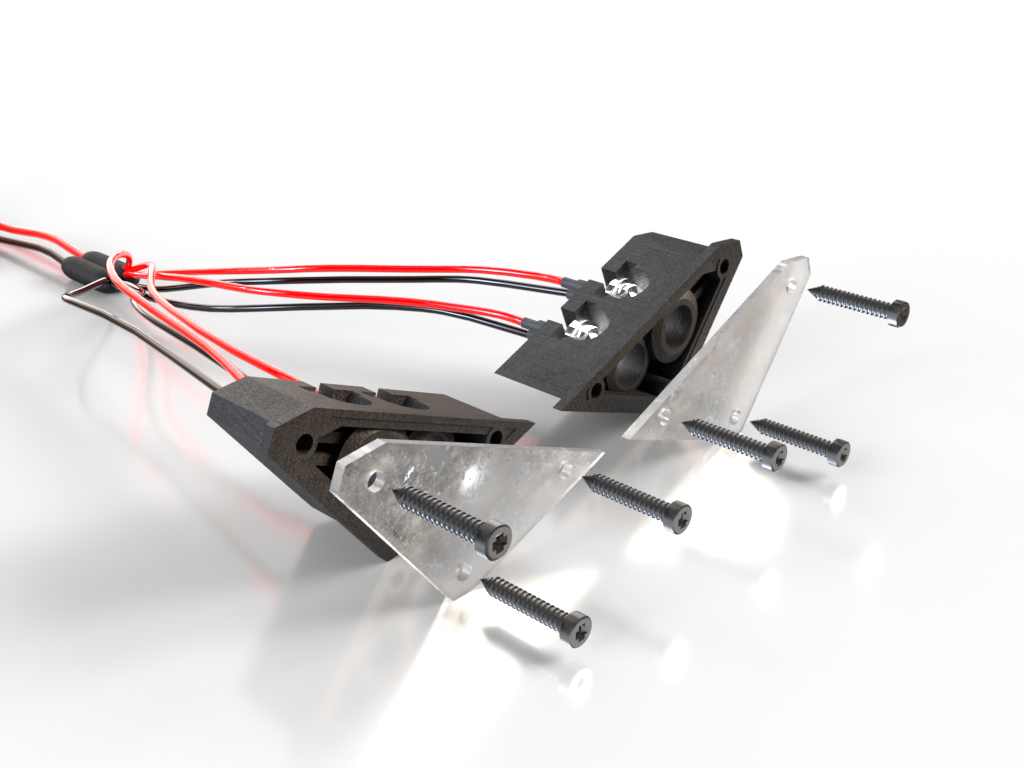 Colored Axial Ryft RBX10 Scale Headlights + Smoked Lenses High Intensi ...